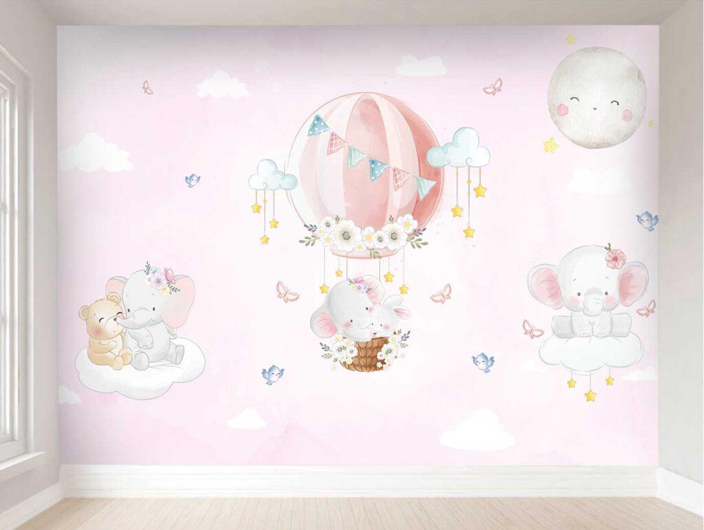 Papel de Parede para Bebê – Pérola Baby